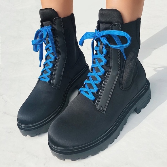 OTBT | Shoes | Like New Otbt Commander Combat Boots In Black Lug Sole ...
